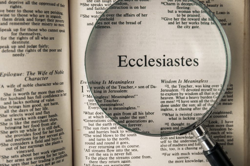 Resources for Your Study Through Ecclesiastes - Million Praying Moms